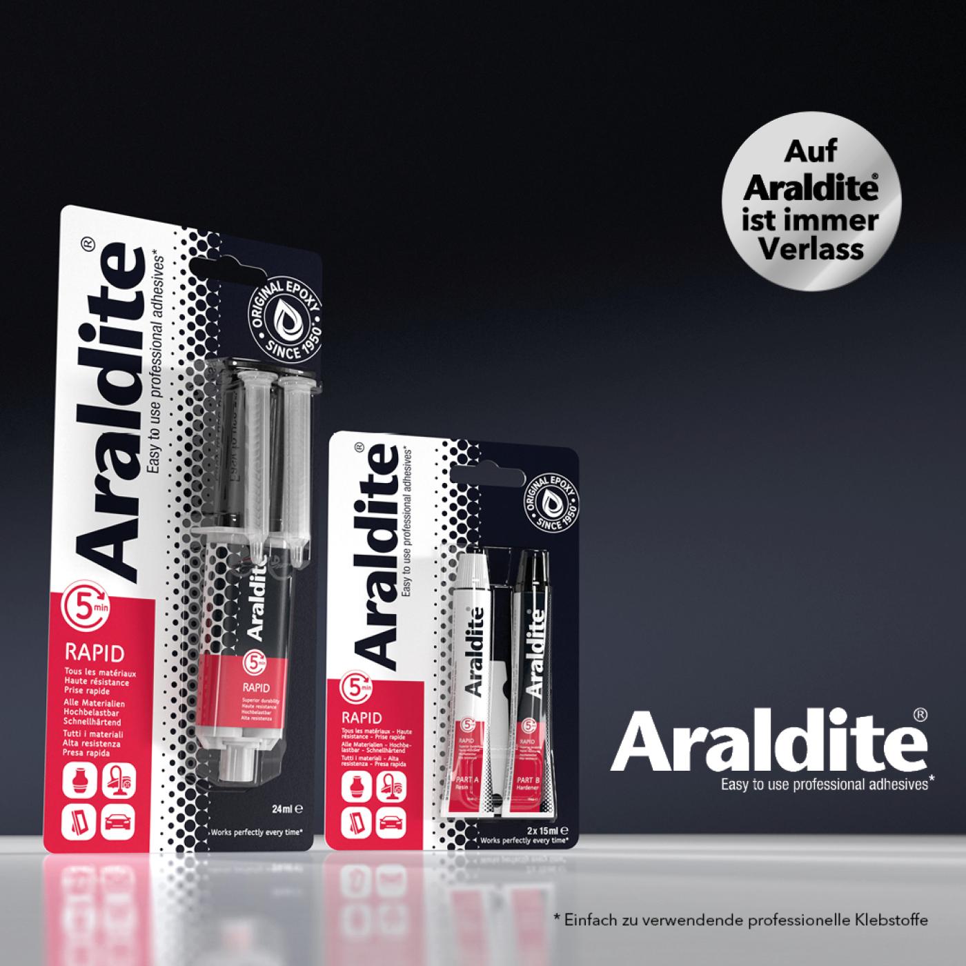 Araldite® Rapid Strength 2 x 15 ml | Schnell härtend